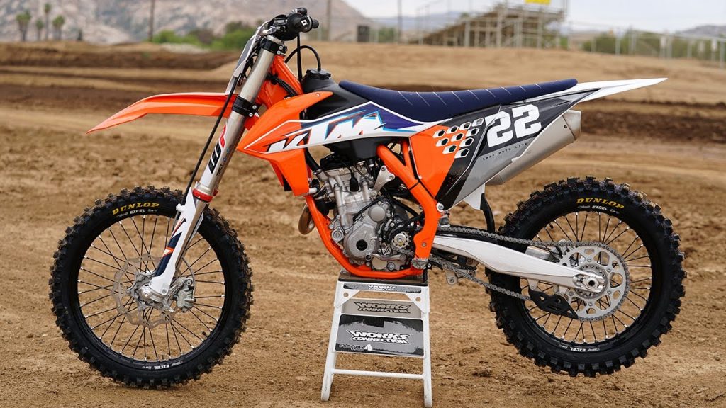 2022 250 SX-F KTM Powerful Dirt Bike - Review Specs Price