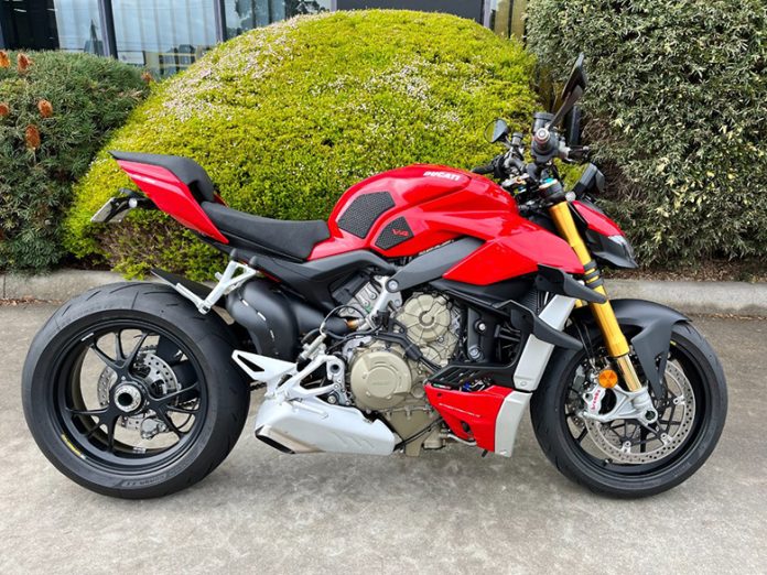 2021 Ducati Streetfighter V4 Sports Motorcycle - Review Specs